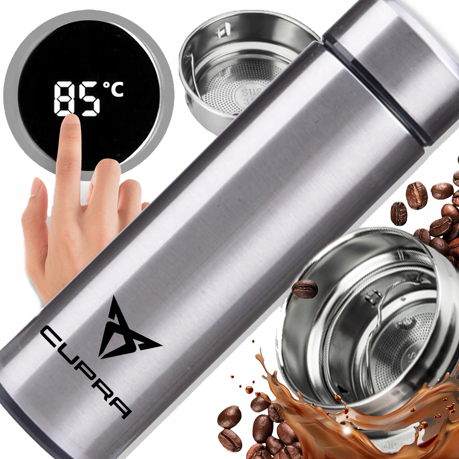 Kubek Termiczny Cupra - Niska cena na Allegro