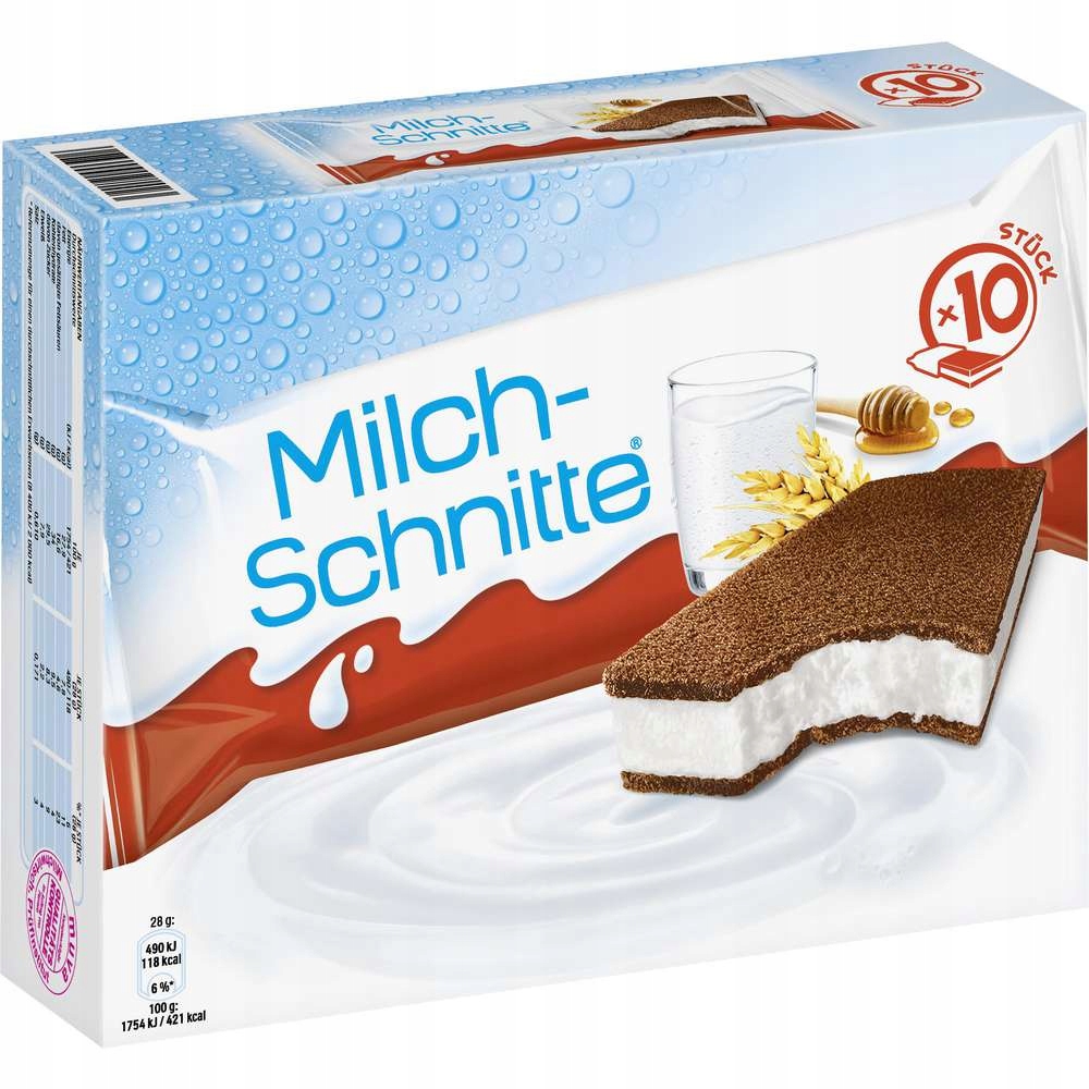 KINDER * MILCH SCHNITTE MLECZNA KANAPKA XXL 13960001300 - Allegro.pl