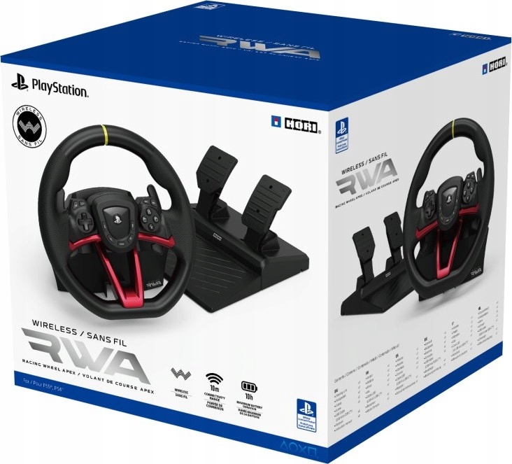 HORI PS5 Volant WIRELESS RACING WHEEL APEX - Allegro