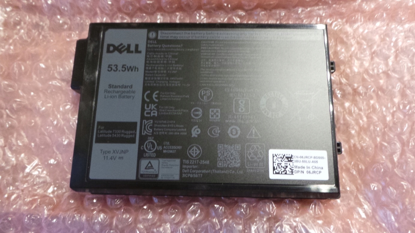 ORYGINAŁ BATERIA DELL LATITUDE PRO RUGGED 13 RA13250 14 RB14250 TYP ...