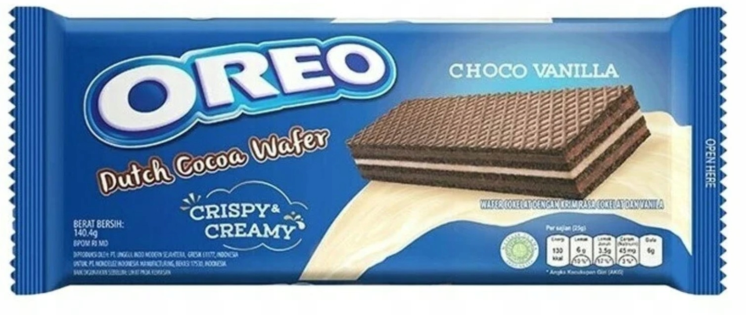 Oreo Wafer Choco Vanilla (7622201402686) • Cena, Opinie • Wafelki ...
