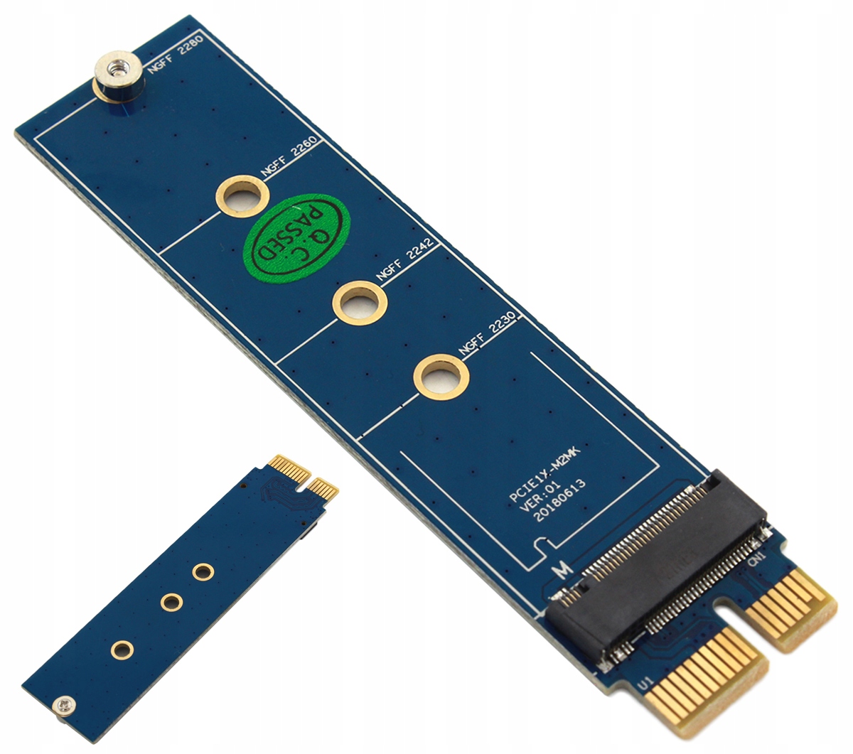 ADAPTER DO DYSKU M.2 NVMe KEY M PCI-E SSD - Sklep, Opinie, Cena w Allegro ADAPTER DO DYSKU M.2 NVMe KEY M PCI-E SSD - Sklep, Opinie, Cena w Allegro