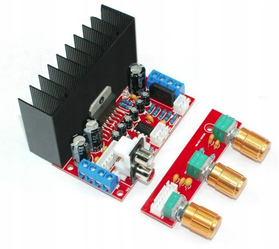 Moduł wzmacniacza mocy 2.1 TDA7377 - Sklep, Opinie, Cena w Allegro