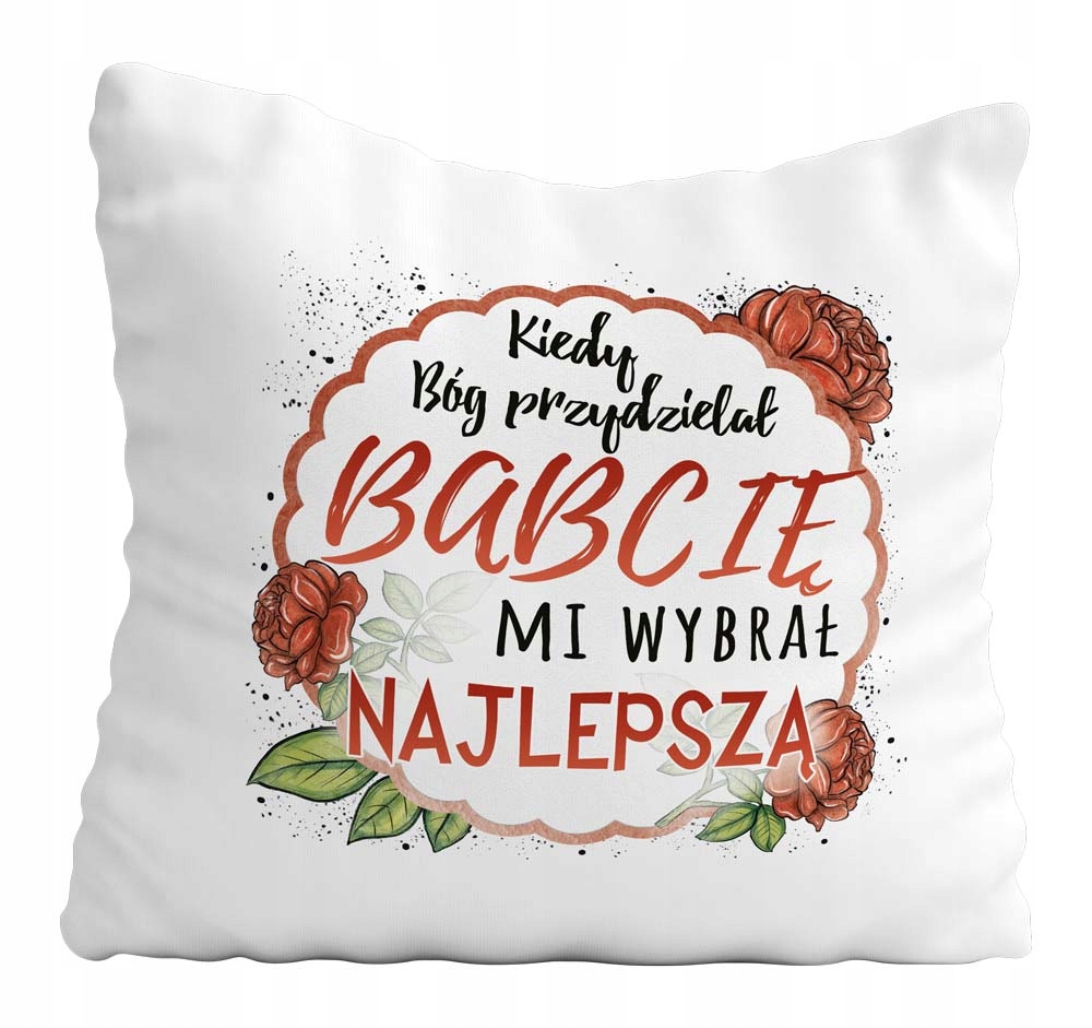 Poduszka Prezent Dzień Babci Dziadka Upominek Dziadków NAJLEPSZA BABCIA ... Poduszka Prezent Dzień Babci Dziadka Upominek Dziadków NAJLEPSZA BABCIA ...