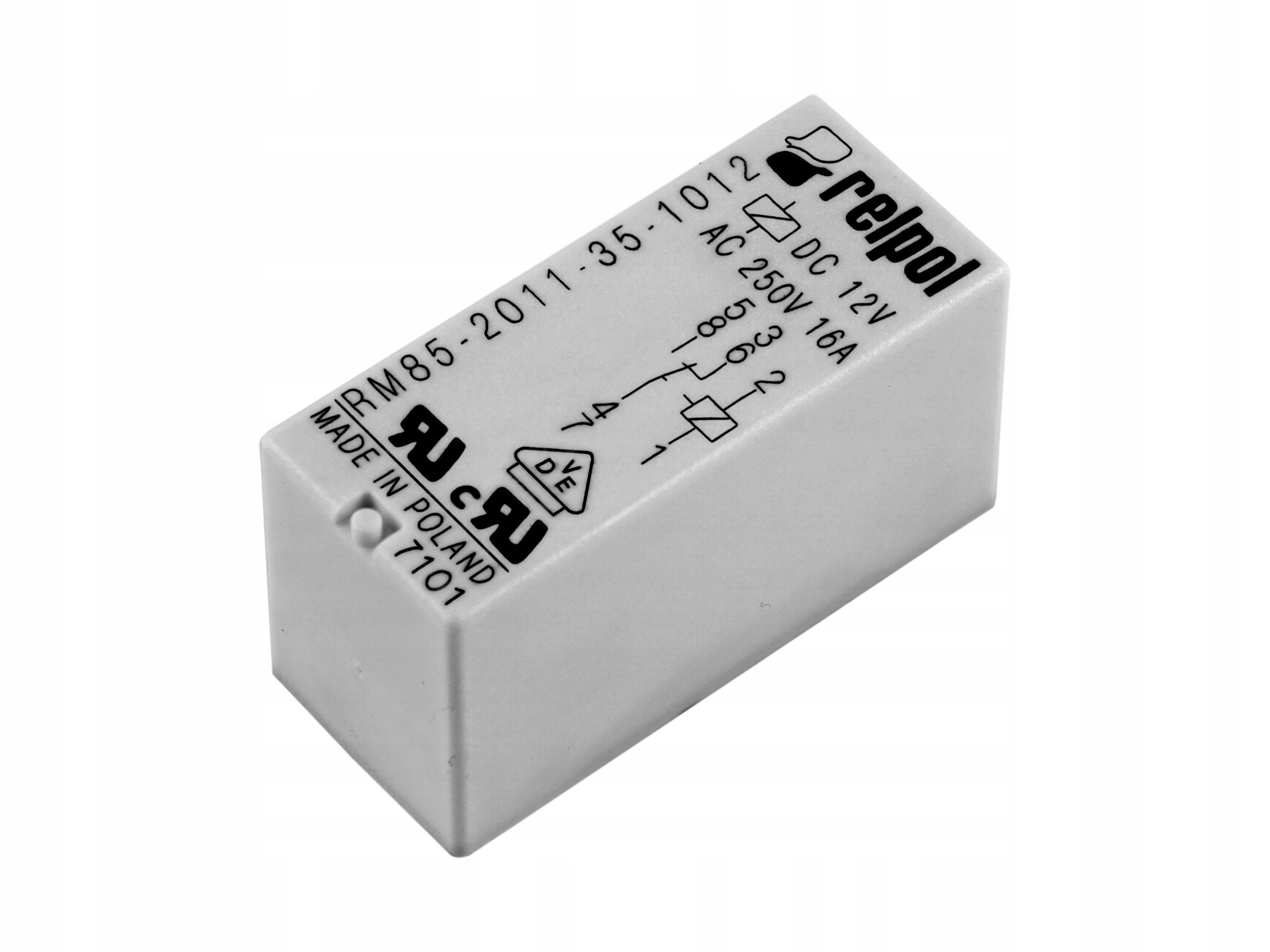Przekaźnik RM85-2011-35-1012 RELPOL - Sklep, Opinie, Cena w Allegro