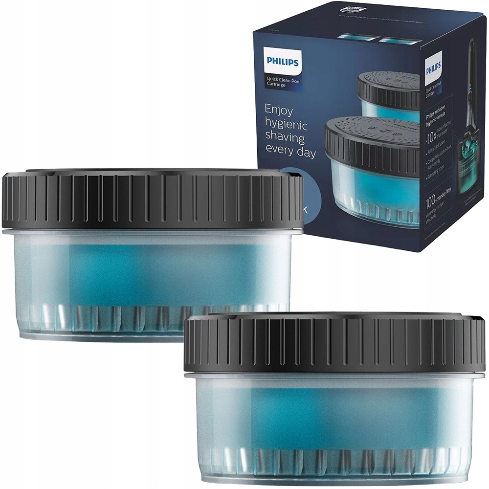 WKŁADY PHILIPS QUICK CLEAN POD CC12/50 DO STACJI CZYSZCZĄCEJ 2 SZTUKI ...