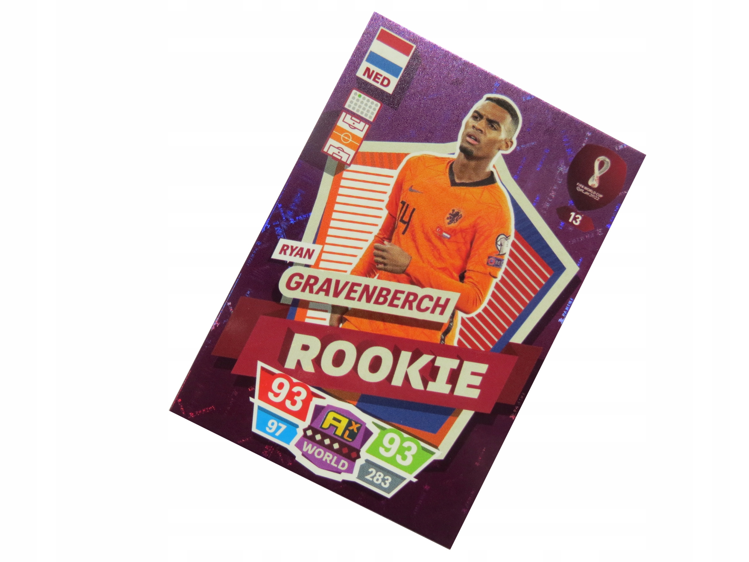 FIFA WORLD CUP QATAR 2022 ROOKIE GRAVENBERCH # 13 - 12679579407 - Allegro