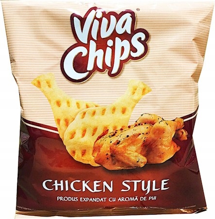 Viva Chipsy o Smaku Kurczaka 50g Rumunia 13748091622 - Allegro.pl