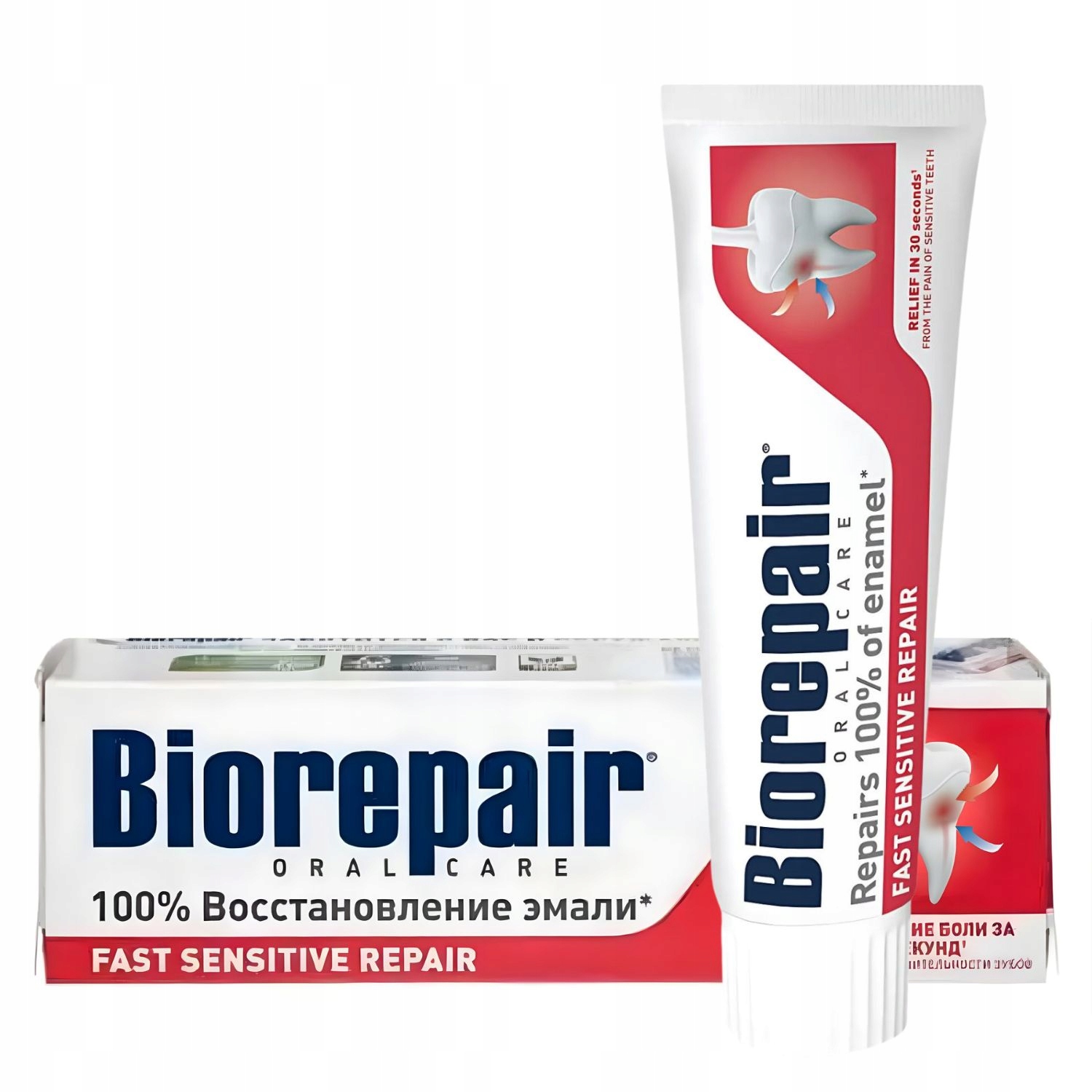 BIOREPAIR Fast Sensitive Repair fogkrém érzékeny fogakra, fluoridmentes ...