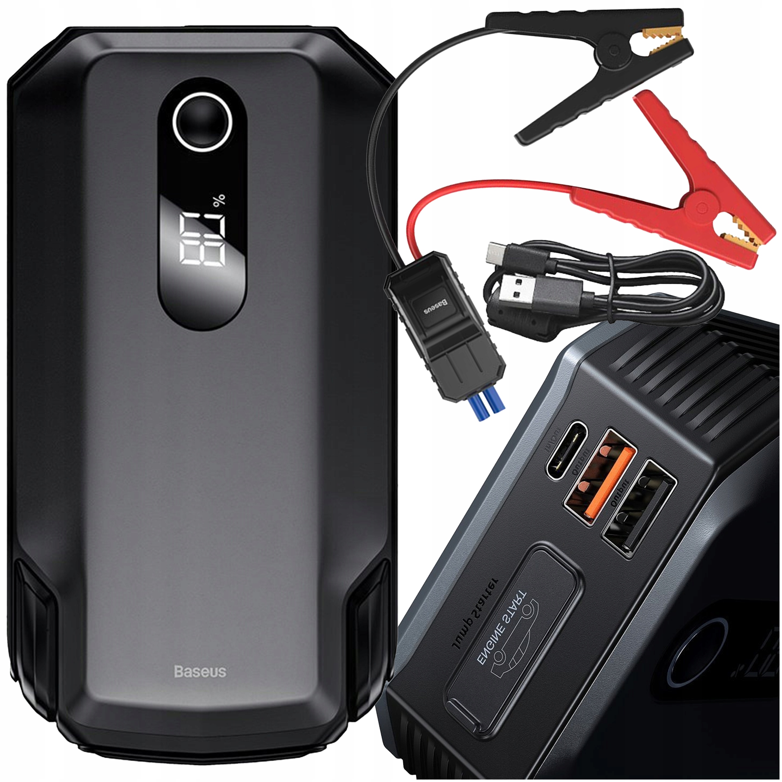 Urządzenia rozruchowe Baseus CRJS04 2000 A 6932172600549 za 409.00PLN z ...