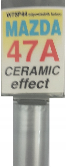 MAZDA 47A CERAMIC EFECT LAKIER SAMOCHODOWY ZAPRAWKA DO RYS 10 ML ...