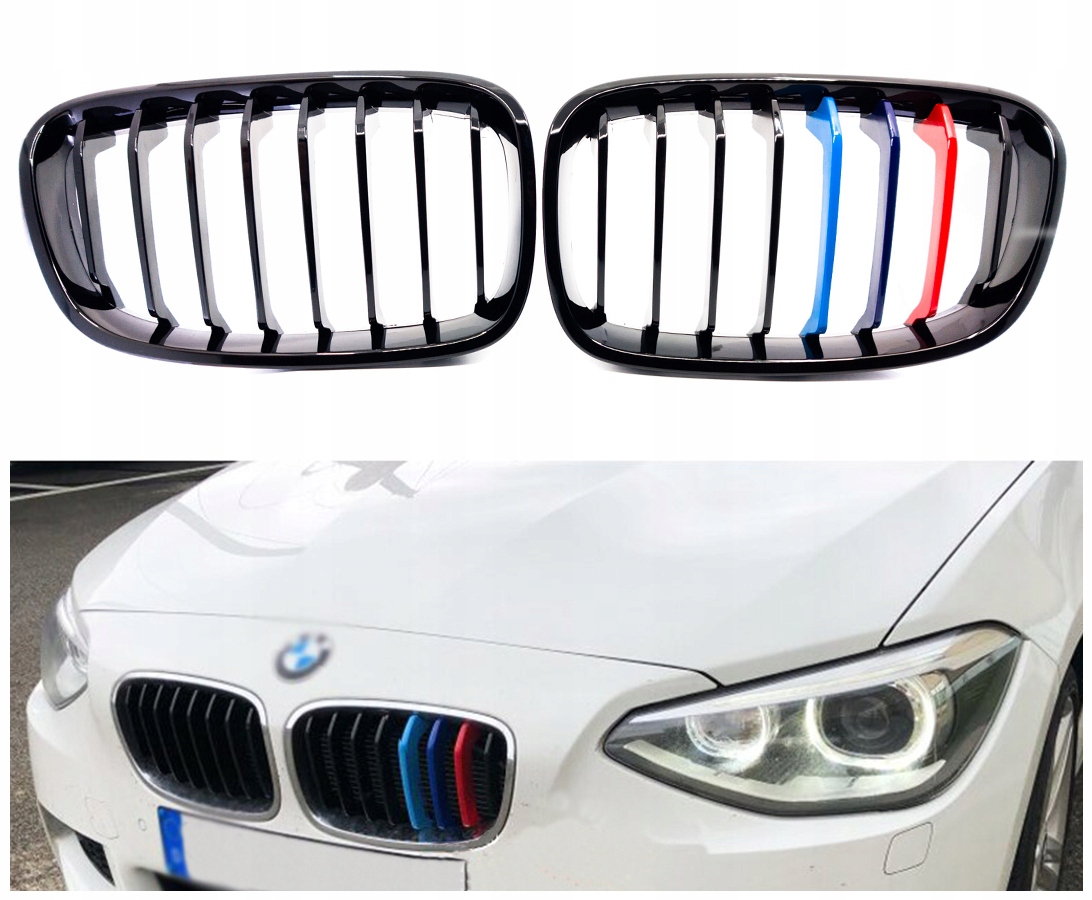 006GBM 2011-2014 - Решетка радиатора BMW F20 F21 BLACK GLOSS + M купить ...