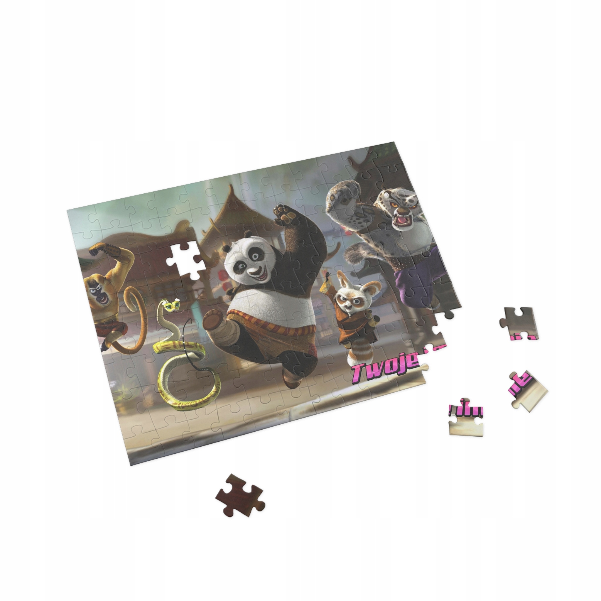 Puzzle seled Kung Fu Panda 110 ks Kung Fu Panda seled11 - Allegro