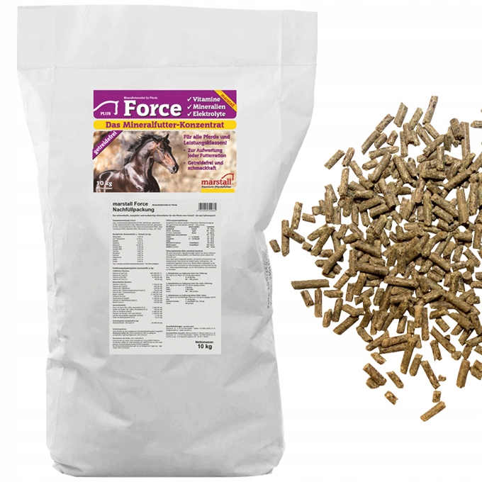 PREPARAT MINERALNO-WITAMINOWY DLA KONI- FORCE 10KG | Cena: 174 zł ...
