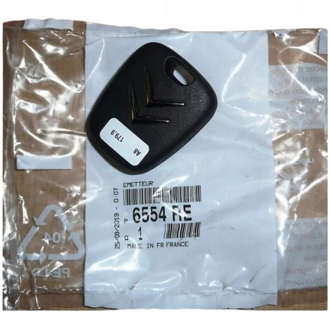 Kluczyk 6554RE Citroen C1, C2 C3,C3 II Oryginał za 339.99PLN z Bielsko ...