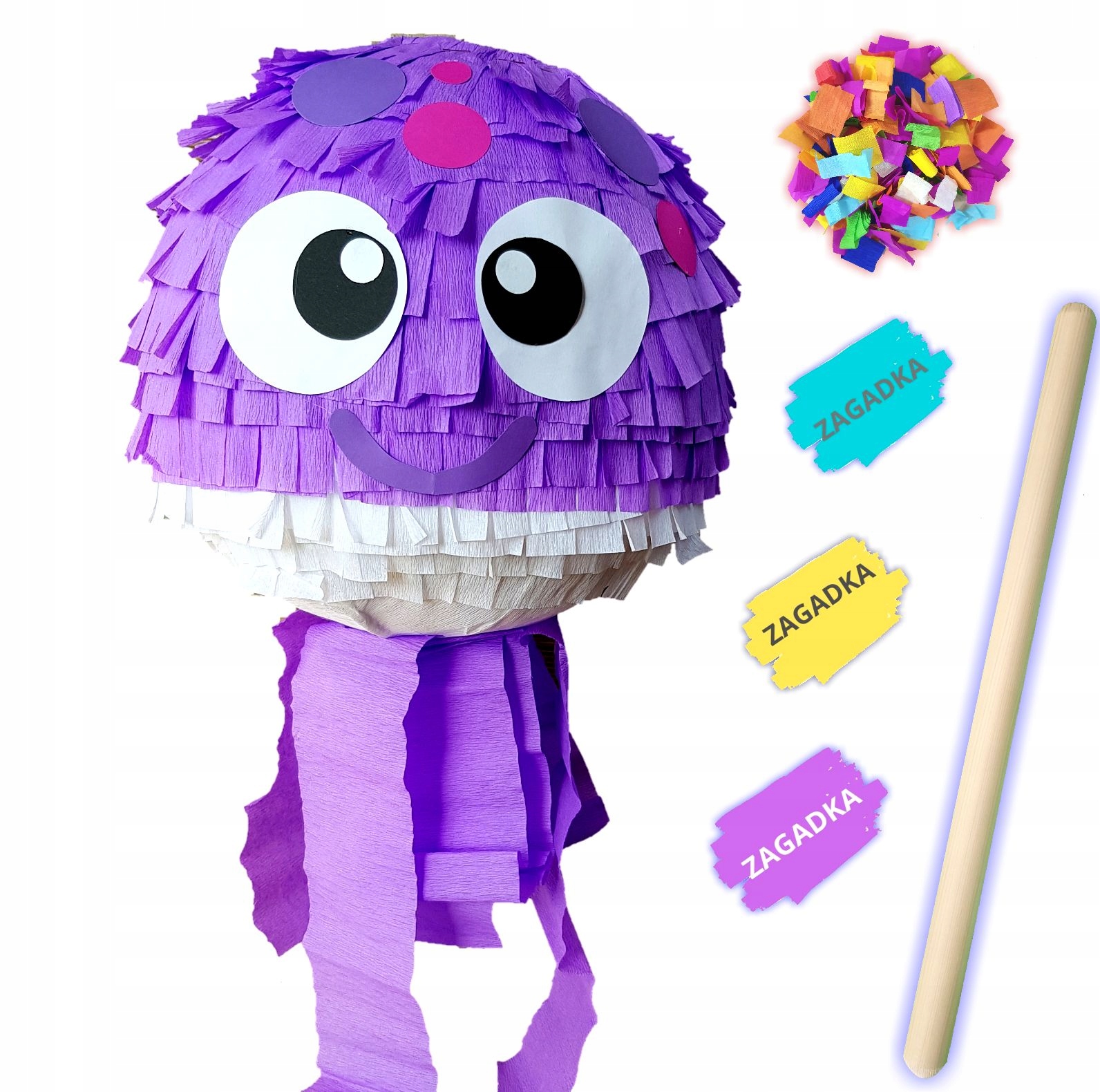 PINIATA MEDUZA + PINIATA NA URODZINY WODA • Cena, Opinie • Piniaty ...