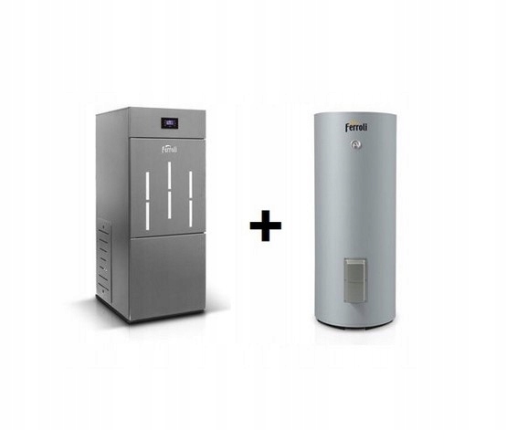 FERROLI Piec c.o.cwu na pelet z płaszczem 12kW (3800500457253) • Cena ...