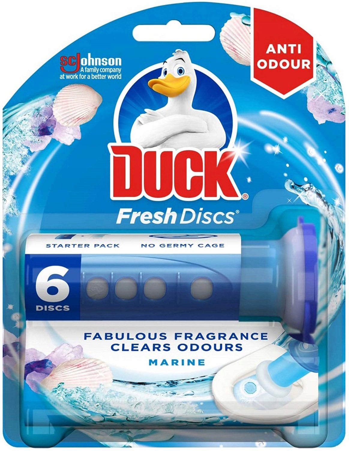 Duck Fresh Discs marine do WC starter+ 6 krążków 11791383539 - Allegro.pl