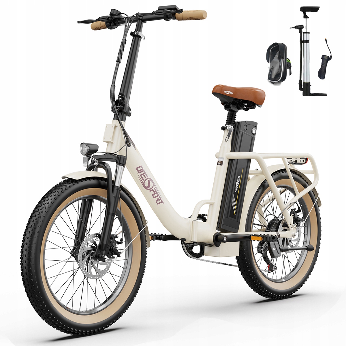 rower elektryczny skladany damski Ebike 48V 17Ah 250W 25KM/H 20 ...