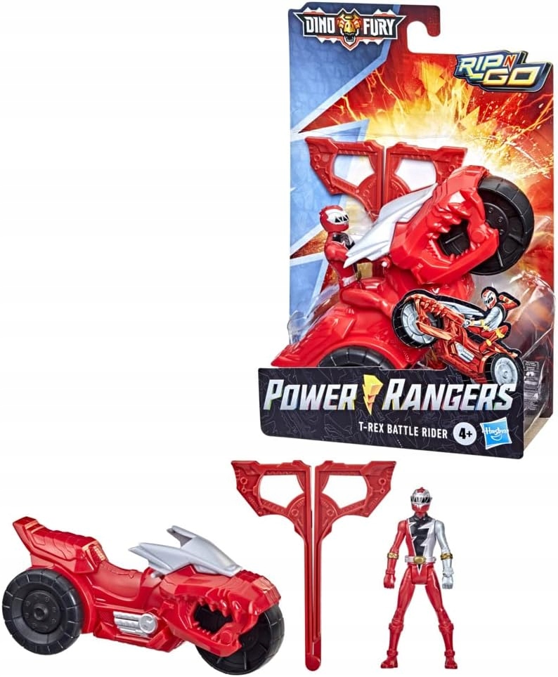 Power Rangers Dino Fury: Rip N Go: Bojová jízda s T-Rexem za 798.00CZK ...