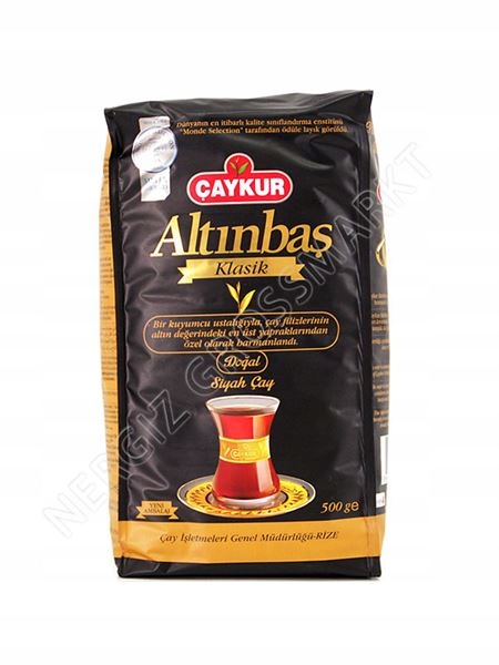 Herbata turecka czarna Altinbas Caykur 500g LIŚCIASTA (8690105000382 ...