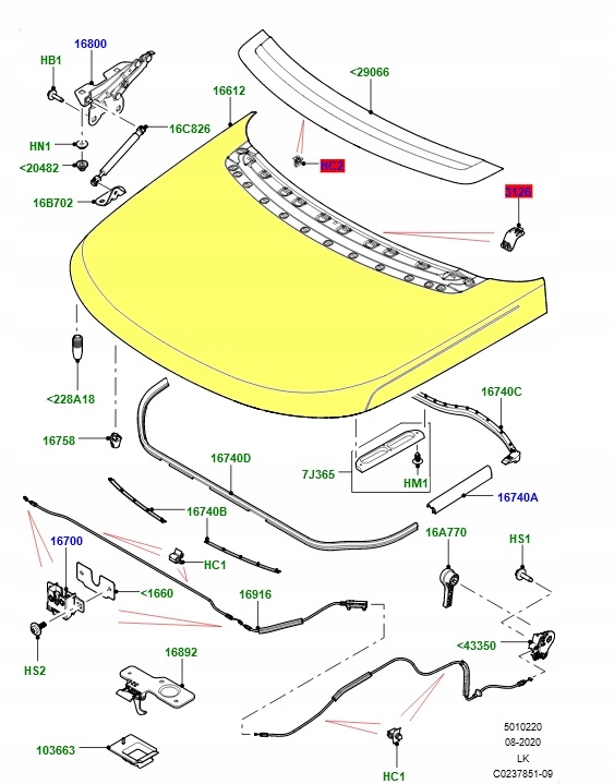 Maska The Range Rover L405 2013-2021 LR078571 - porównaj ceny - Allegro.pl