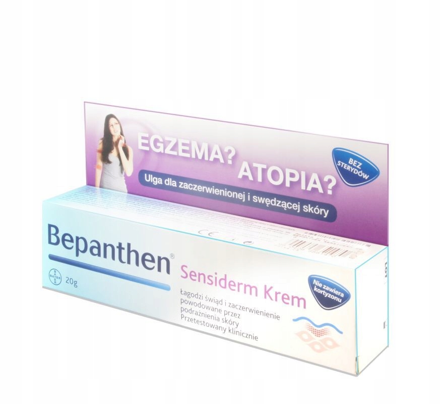 Bepanthen Sensiderm krem 20 g 12492174344 - Allegro.pl