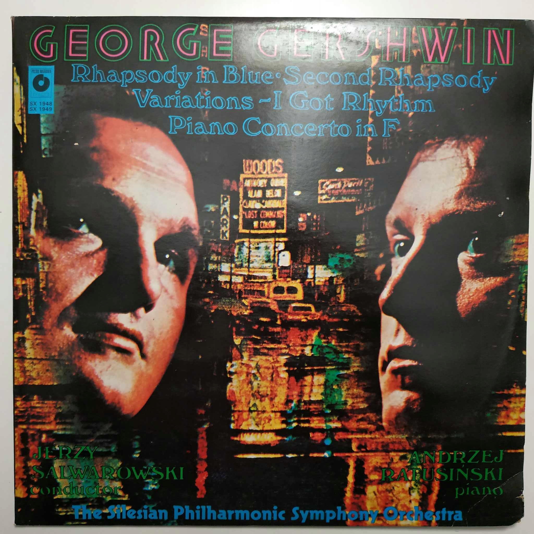 George Gershwin Rhapsody In Blue # 2xLP 1 Press 83' NM IDEAŁ ...