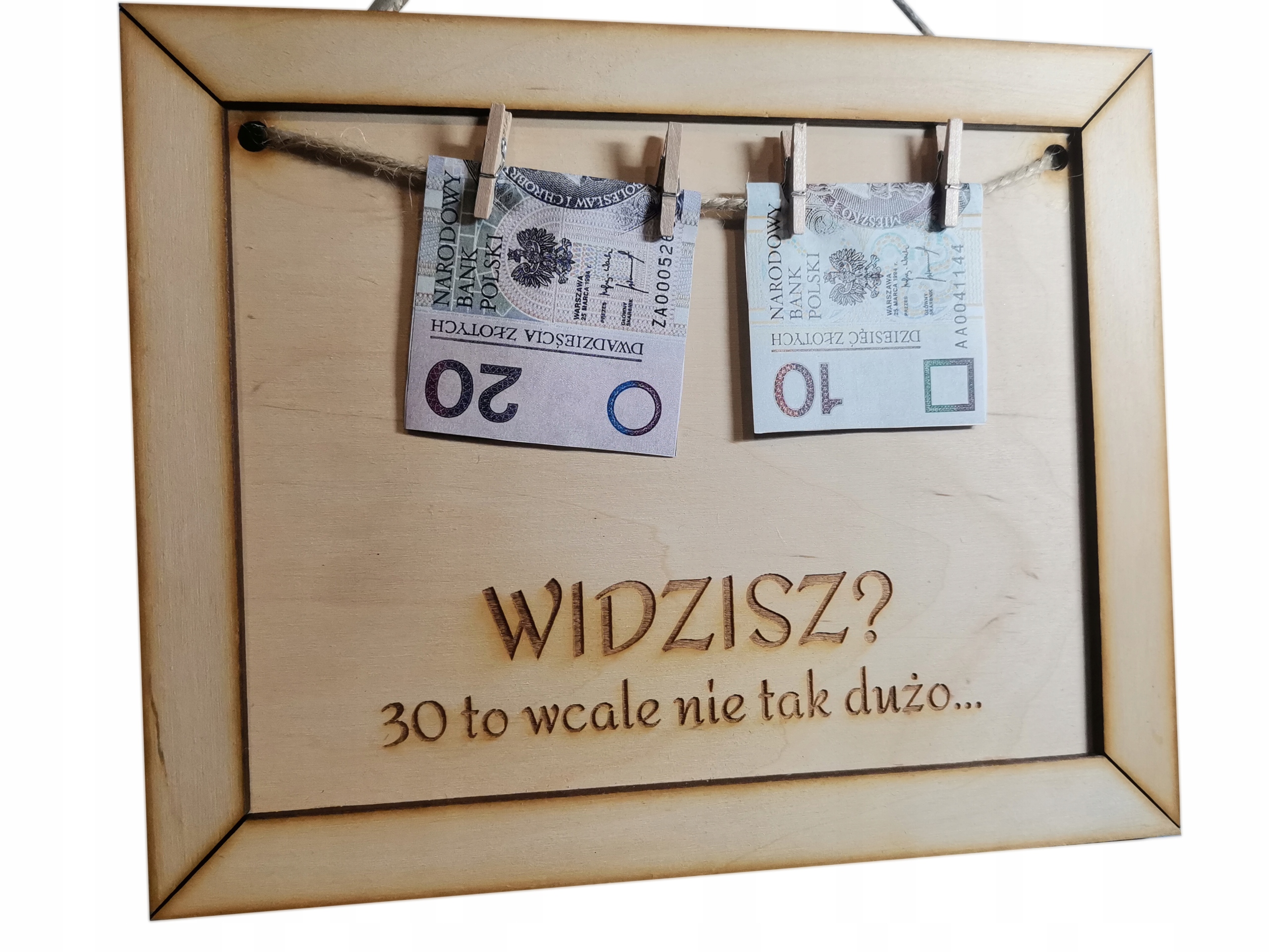 Ramka tabliczka WIDZISZ 30 to wcale nie tak dużo (R0002G) • Cena ... Ramka tabliczka WIDZISZ 30 to wcale nie tak dużo (R0002G) • Cena ...