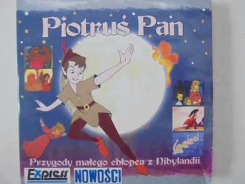 Piotruś Pan płyta VCD • Cena, Opinie - Allegro
