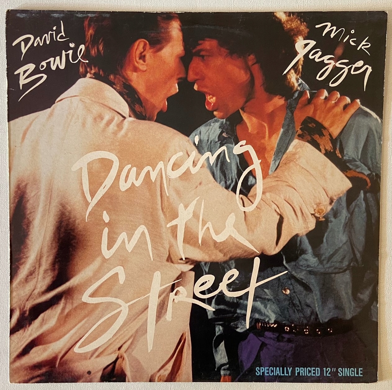 DANCING IN THE STREET MAXI-12" DAVID BOWIE AND MICK JAGGER Winyl • Cena ...