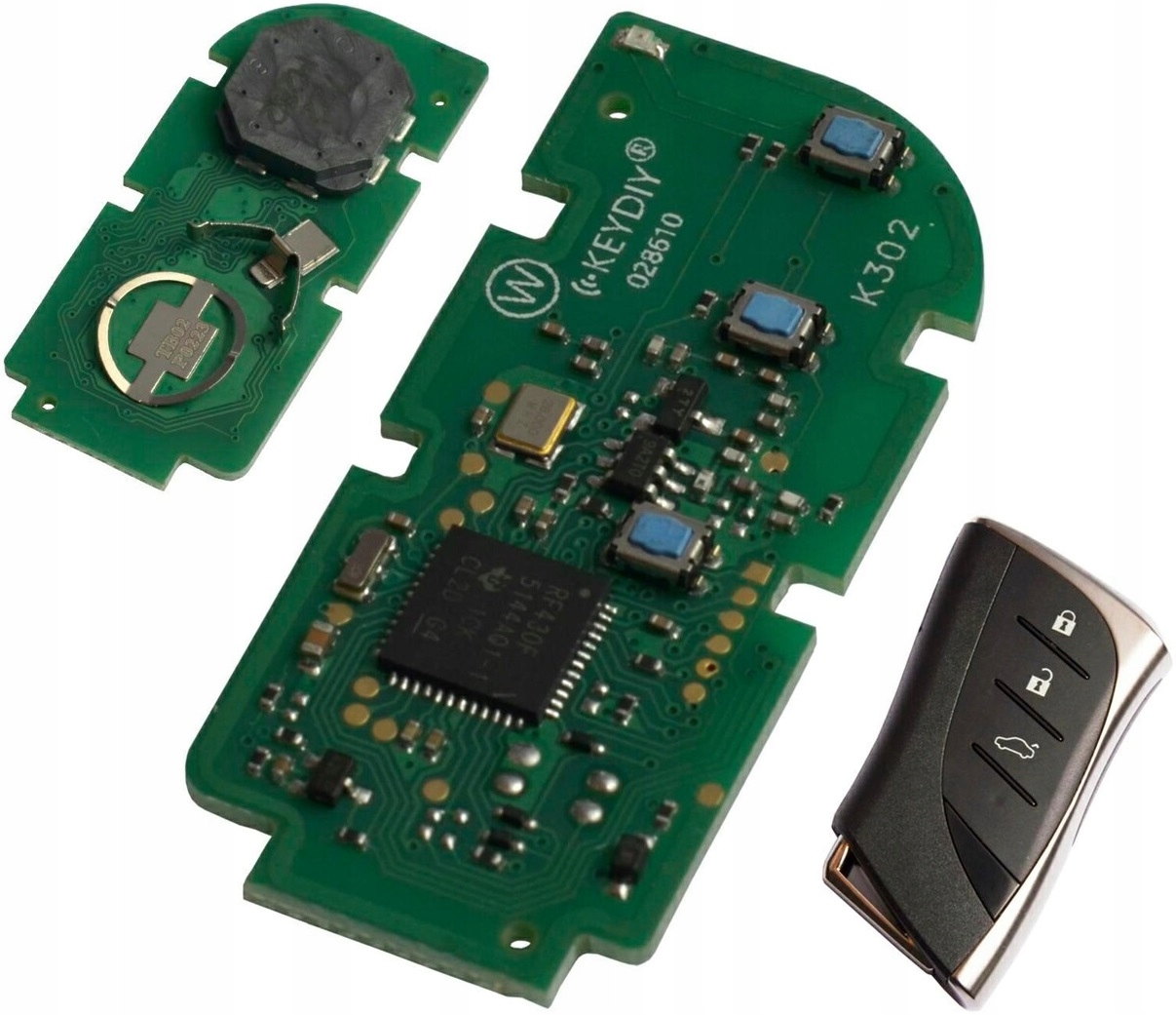 UNIWERSALNA PŁYTKA PCB TB02-3PCB KEYDIY • Cena, Opinie - Allegro