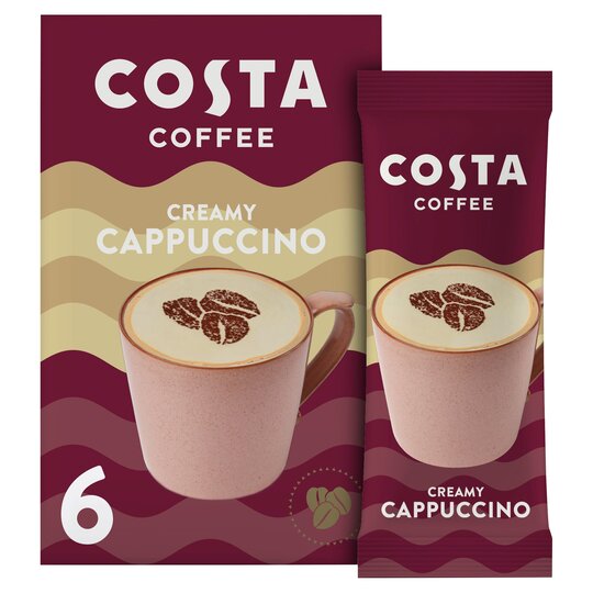 Costa Creamy Cappuccino KAWA ROZPUSZCZALNA Z UK 13750703098 - Allegro.pl