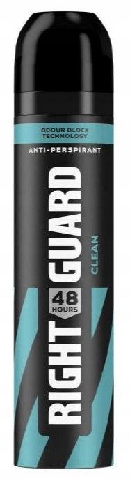 Right Guard Clean 48H Odour Block 250ml spray 12660148890 - Allegro.pl