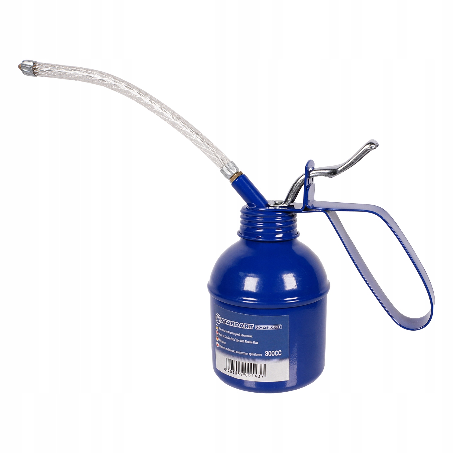 Buy Metal oil can 300 ml with hose manual lubricator STANDART OCPT300ST ...