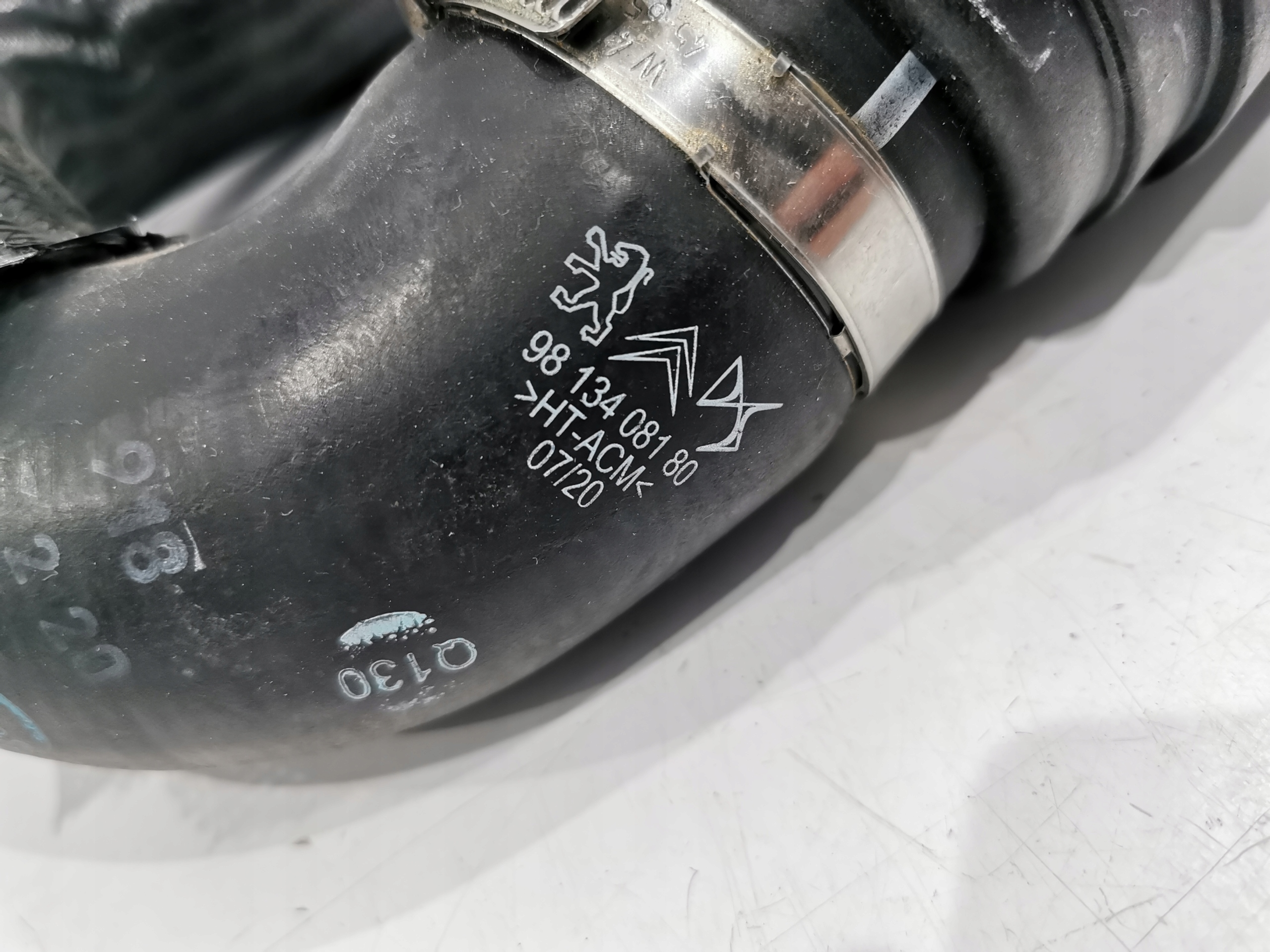 9813408180 - ШЛАНГ ИНТЕРКУЛЕРА PEUGEOT 308 III 3 2021 2022 купить на ...