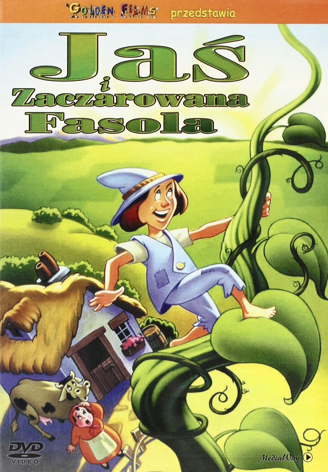 Jaś i zaczarowana fasola płyta DVD • Cena, Opinie - Allegro