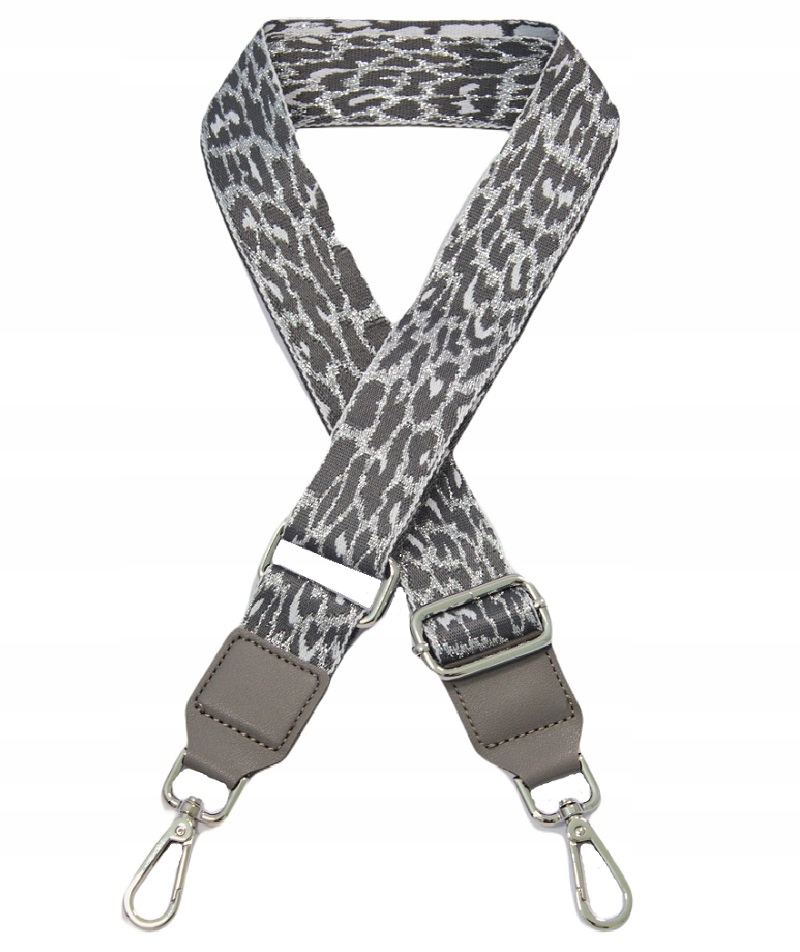 PASEK DO TOREBKI SZARY SREBRNY SREBRNE OKUCIA • Cena, Opinie • Paski 13987844535 • Allegro