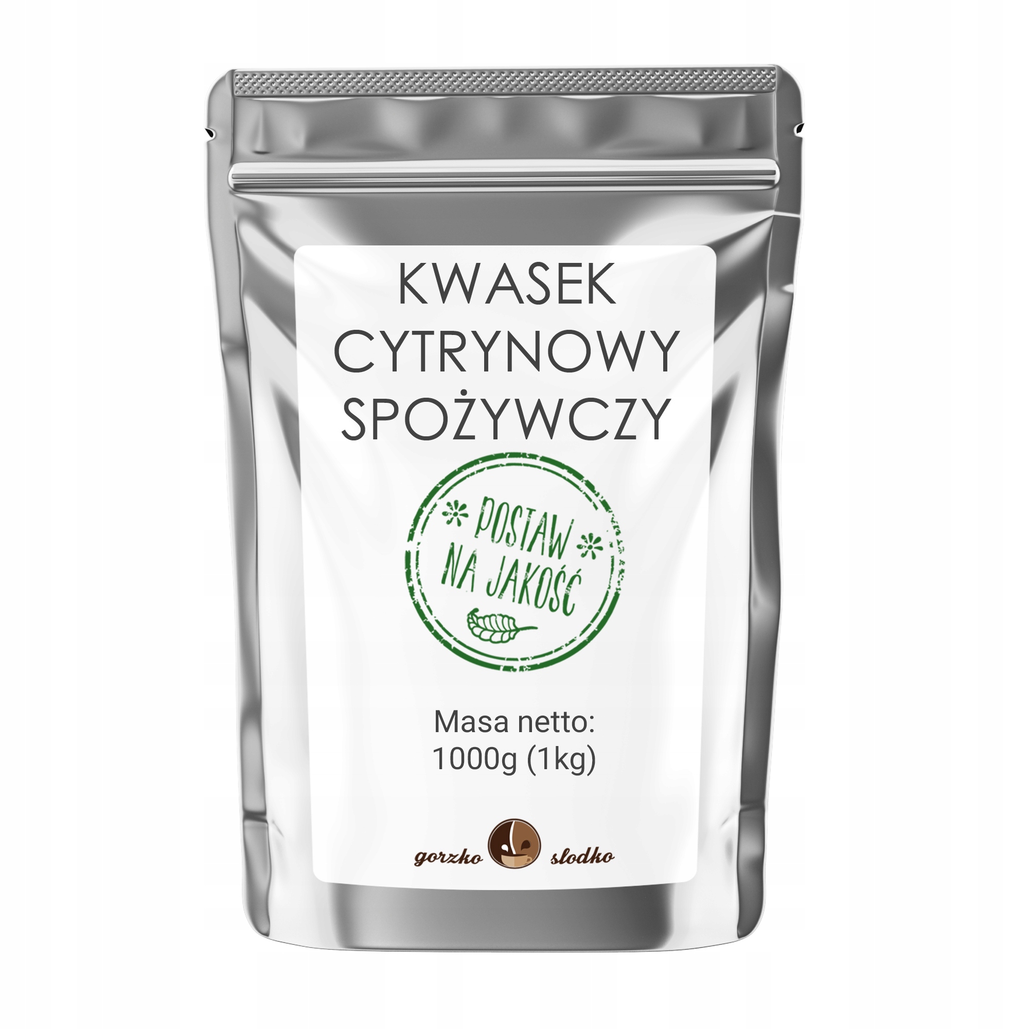 Kwasek cytrynowy Gorzko Słodko 1 kg (5907796671900) • Cena, Opinie ...