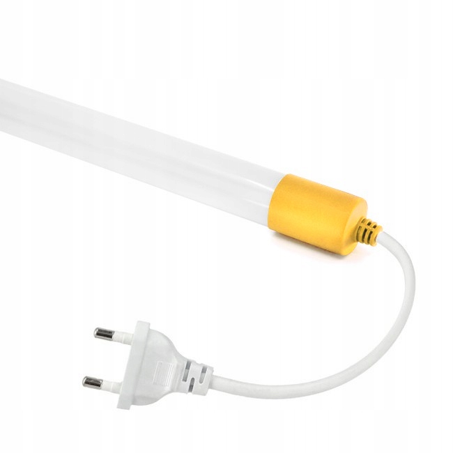 ŚWIETLÓWKA LED NEON 230V 18W 120CM ŻÓŁTA Z WTYCZKĄ (5904384617548 ...