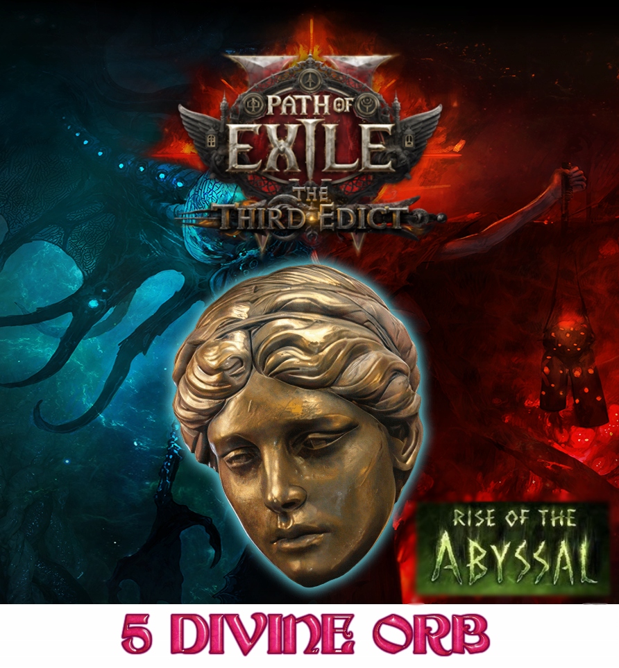 5 DIVINE ORB POE2 THE THIRD EDICT NOVÁ LIGA Path of Exile 2 POE2 PC PS XBOX za 100.00CZK - Allegro