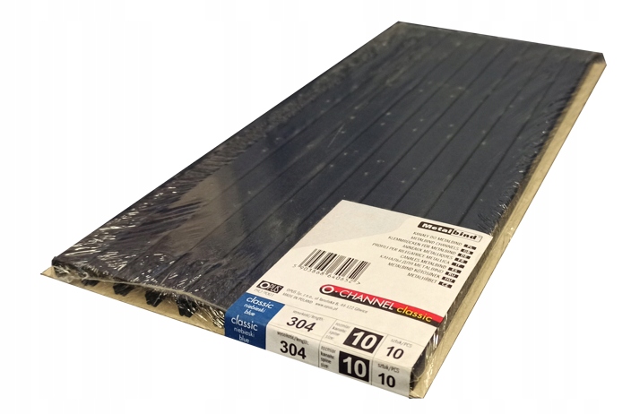 Kanały do okładek MetalBind O.Channel 10mm granat (5903868640652) • Cena, Opinie • Grzbiety i ...