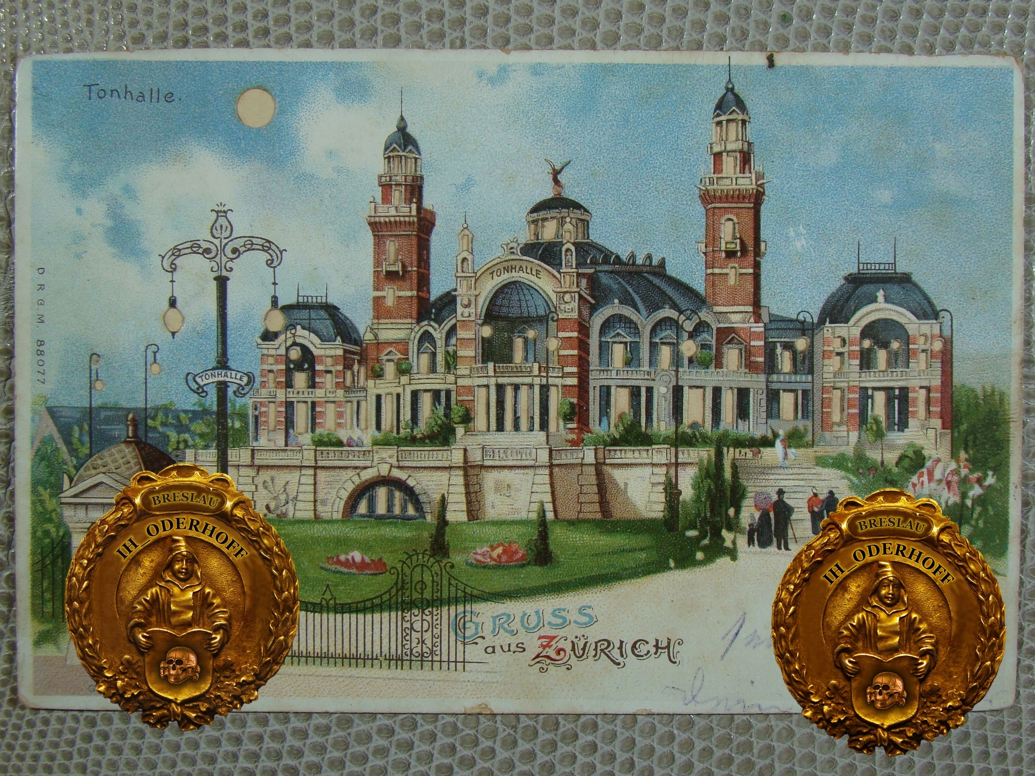 1900 Zurich,Litho,Pod světlem,Lux Ex.R70 za 231.00CZK - Allegro