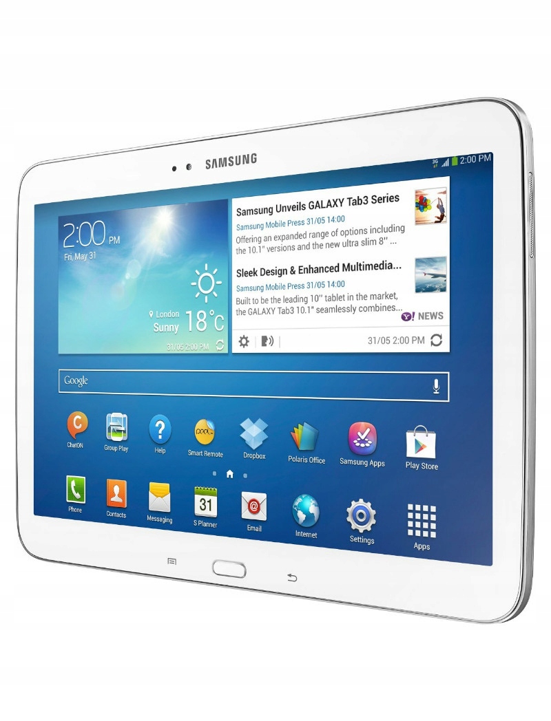 Tablet Samsung Galaxy Tab 3 10,1" 1 GB / 16 GB biały • Cena, Opinie ...