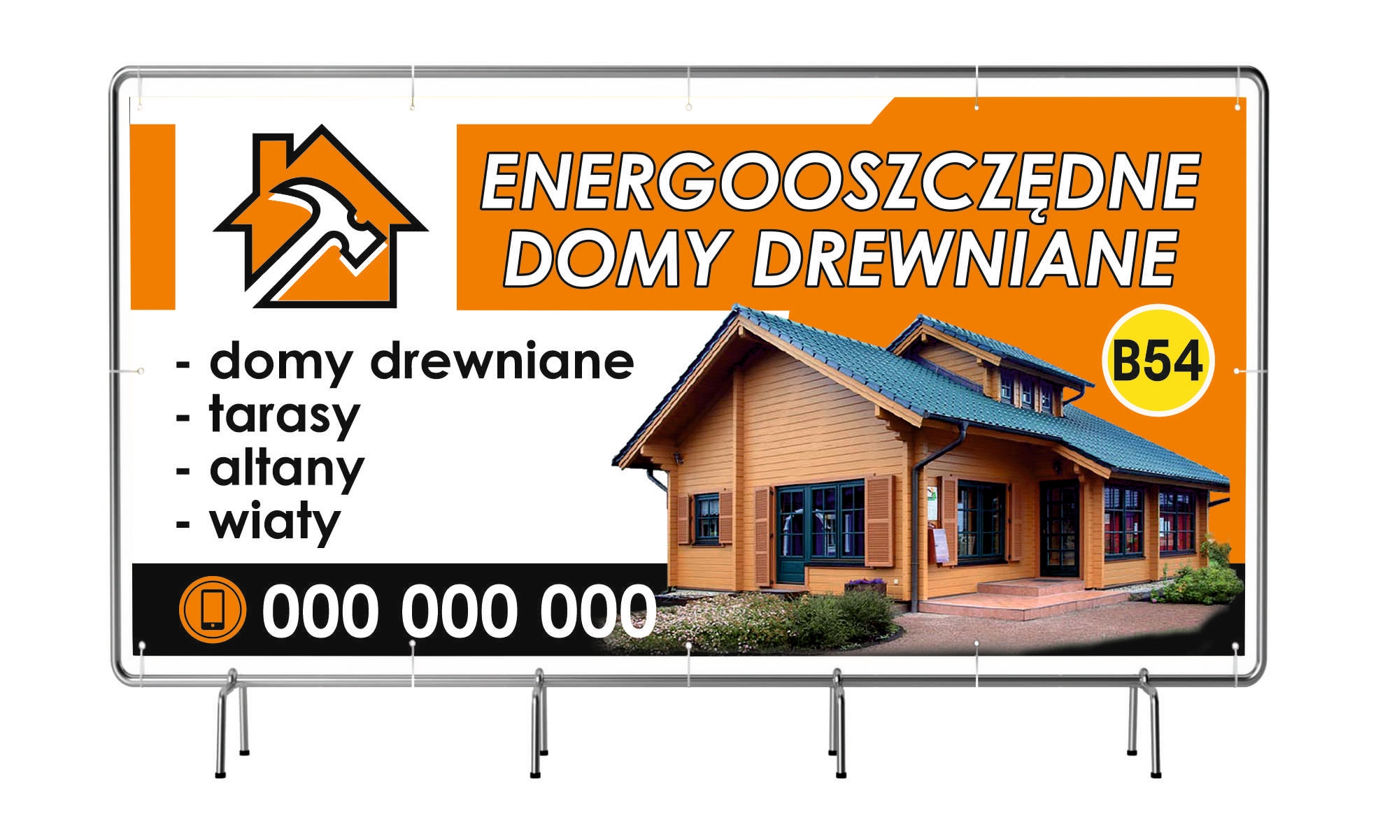 BANER REKLAMOWY 2m x 1m • Cena, Opinie • Banery 13422781242 • Allegro