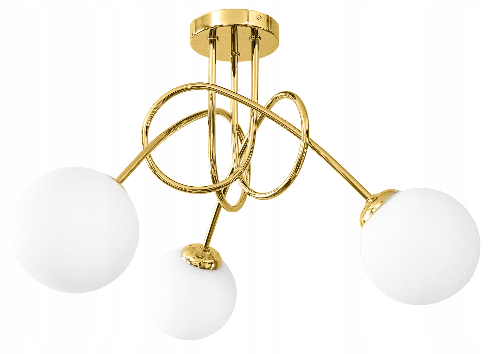 LAMPA WISZĄCA SUFITOWA ŻYRANDOL ZŁOTA KULE LED (5905475376054) • Cena ... LAMPA WISZĄCA SUFITOWA ŻYRANDOL ZŁOTA KULE LED (5905475376054) • Cena ...