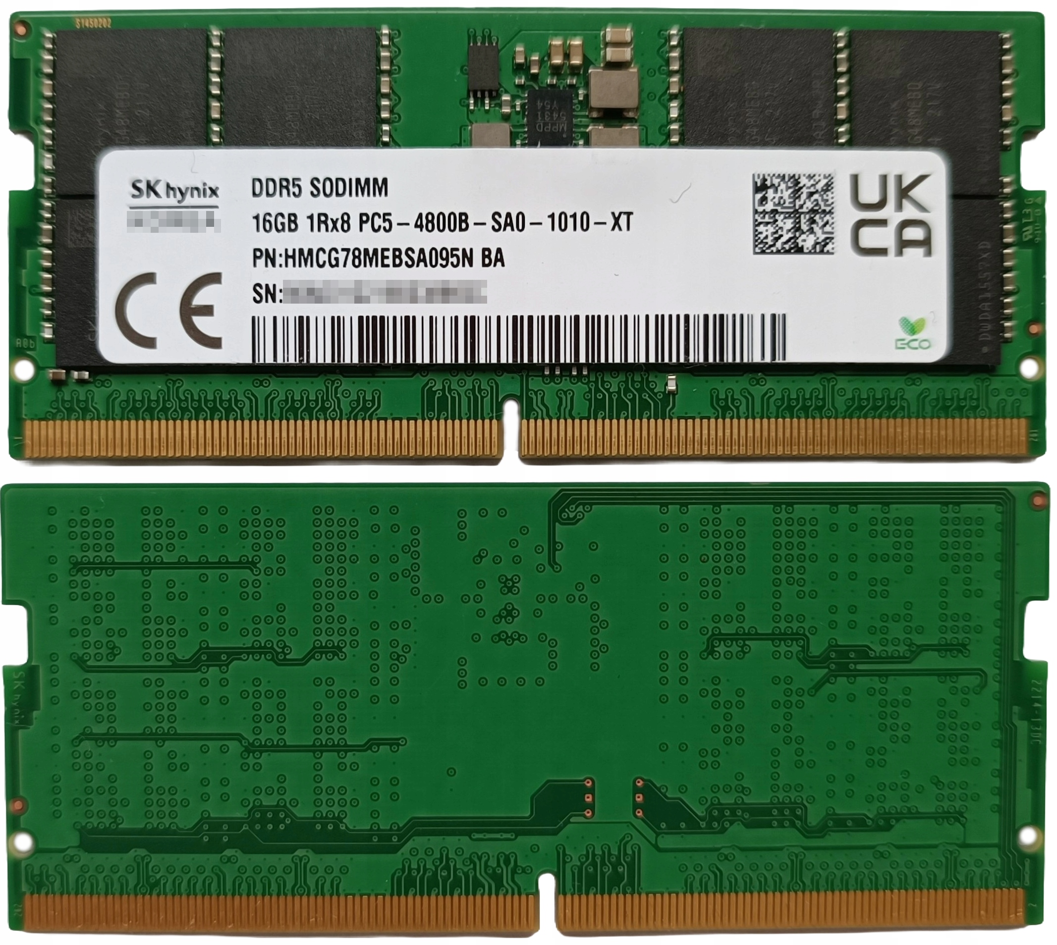 Pamięć RAM DDR5 HYNIX HMCG78MEBSA095N BA 16 GB w Piekary Śląskie ...
