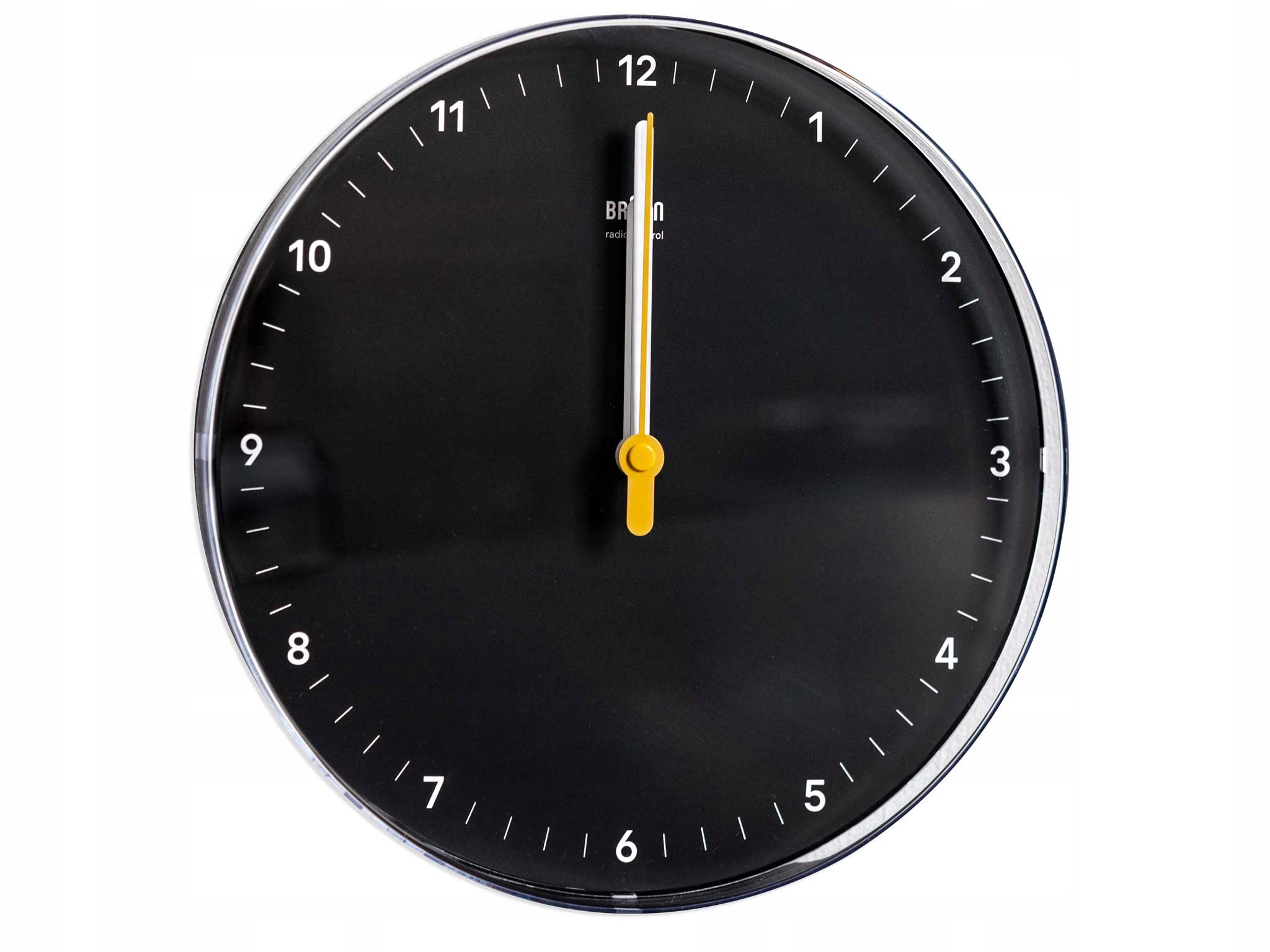 Zegar ścienny Braun BC26B-DCF sterowany radiowo - 23 cm - Płynąca wskazówka (5013348622785 ...