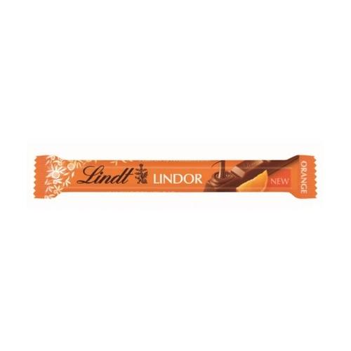 Lindt Lindor Mleczny baton pomarańczowy 38g 30007 • Cena, Opinie - Allegro