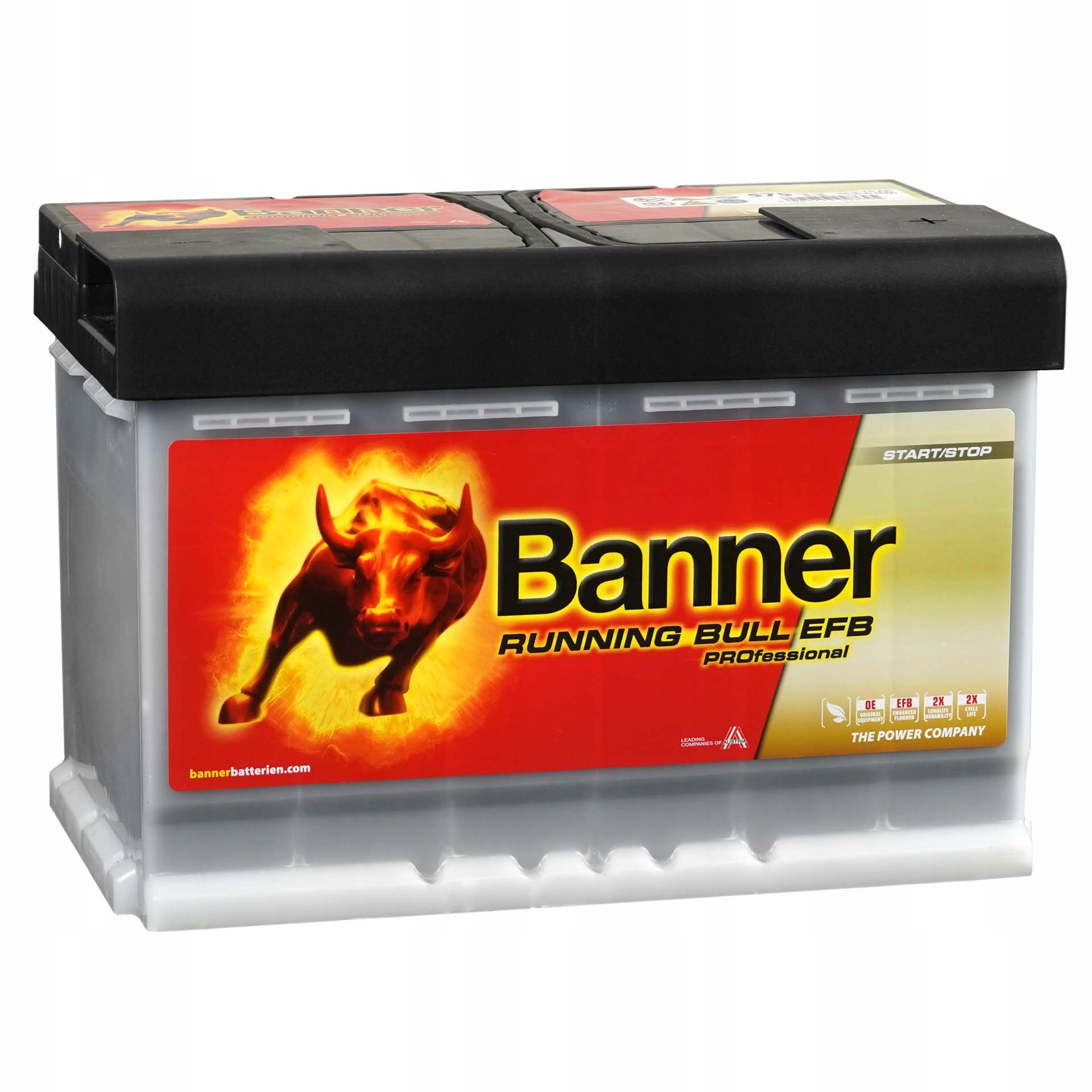 AKUMULATOR EFB START-STOP BANNER RUNNING BULL PRO 57511 12V 75AH 700A ...